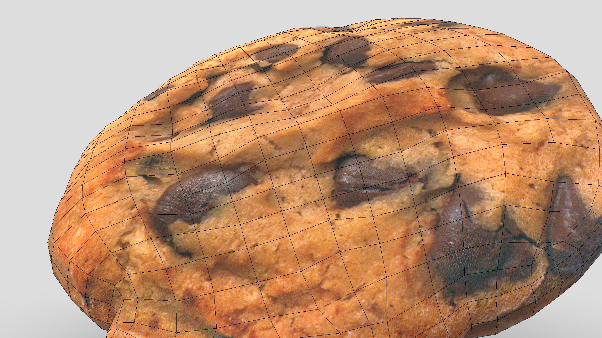Chocolate Crisp Cookie Model - TurboSquid 2200417