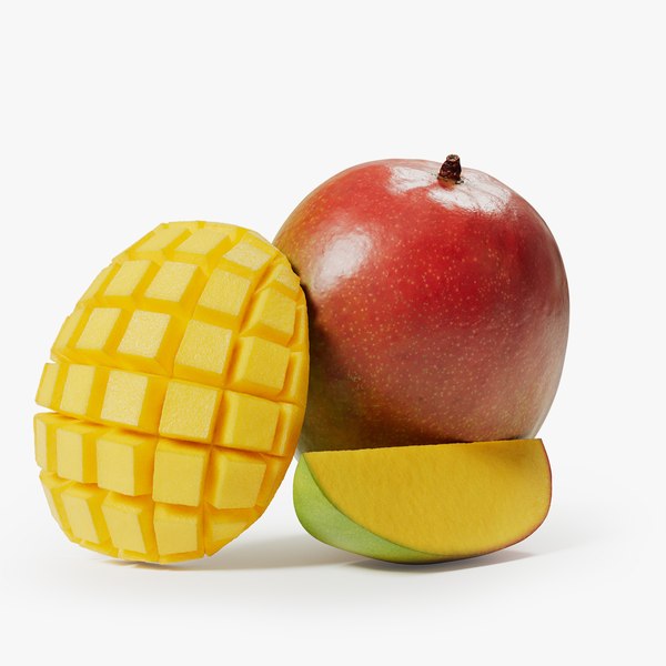 3d photo realistic mango model