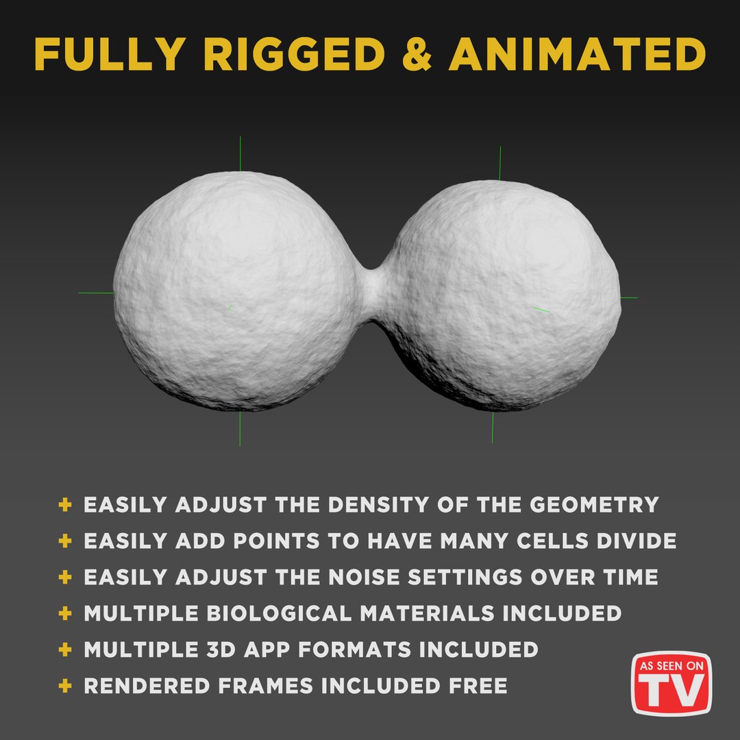 3D Model Cell Division Animation - TurboSquid 1934061