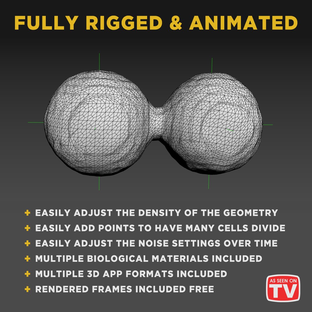 3D Model Cell Division Animation - TurboSquid 1934061