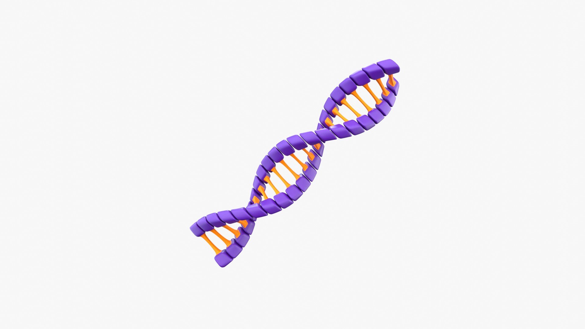 3D Dna Helix Model - TurboSquid 2262137