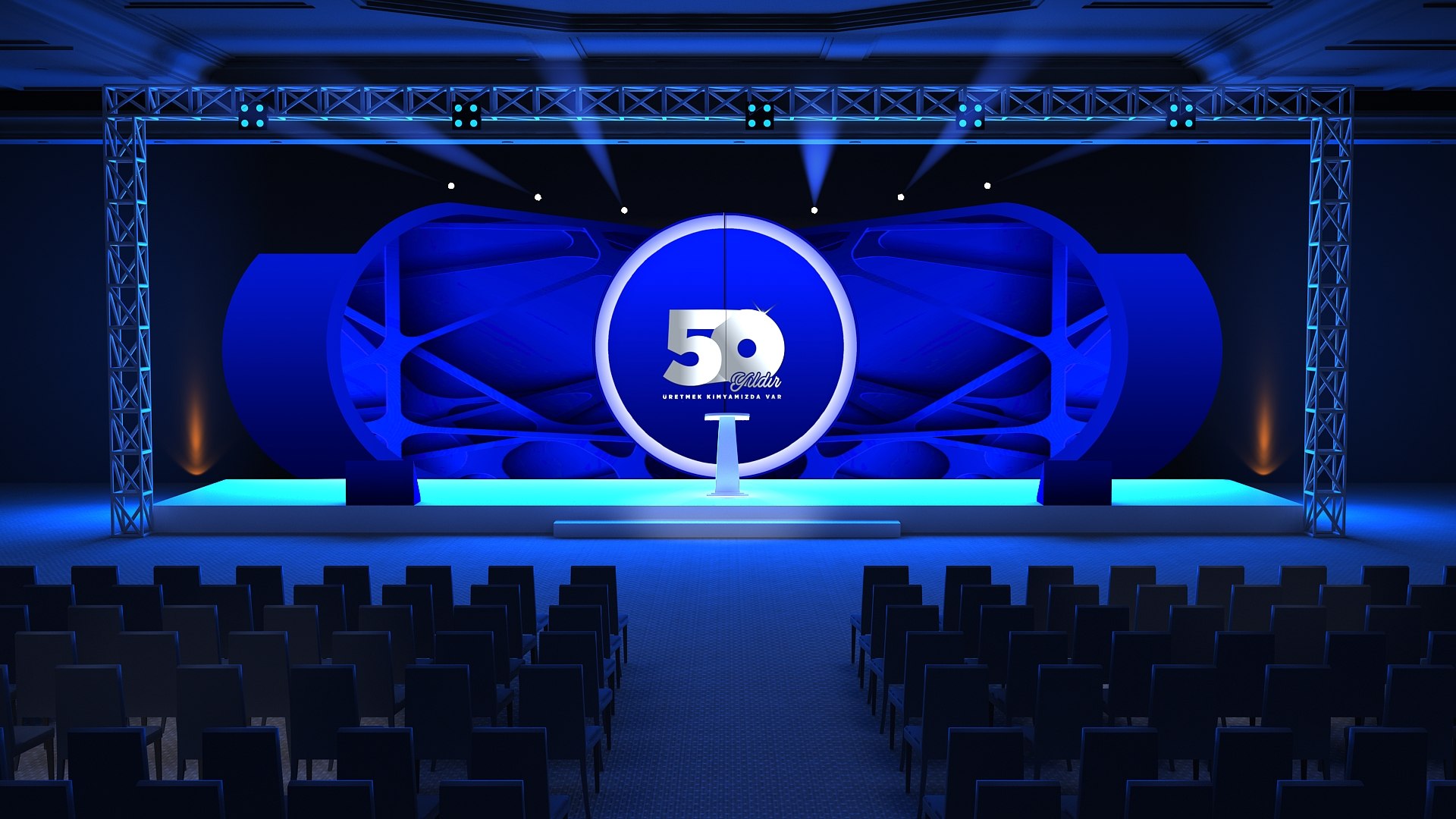 3D Stage Model - TurboSquid 1813193