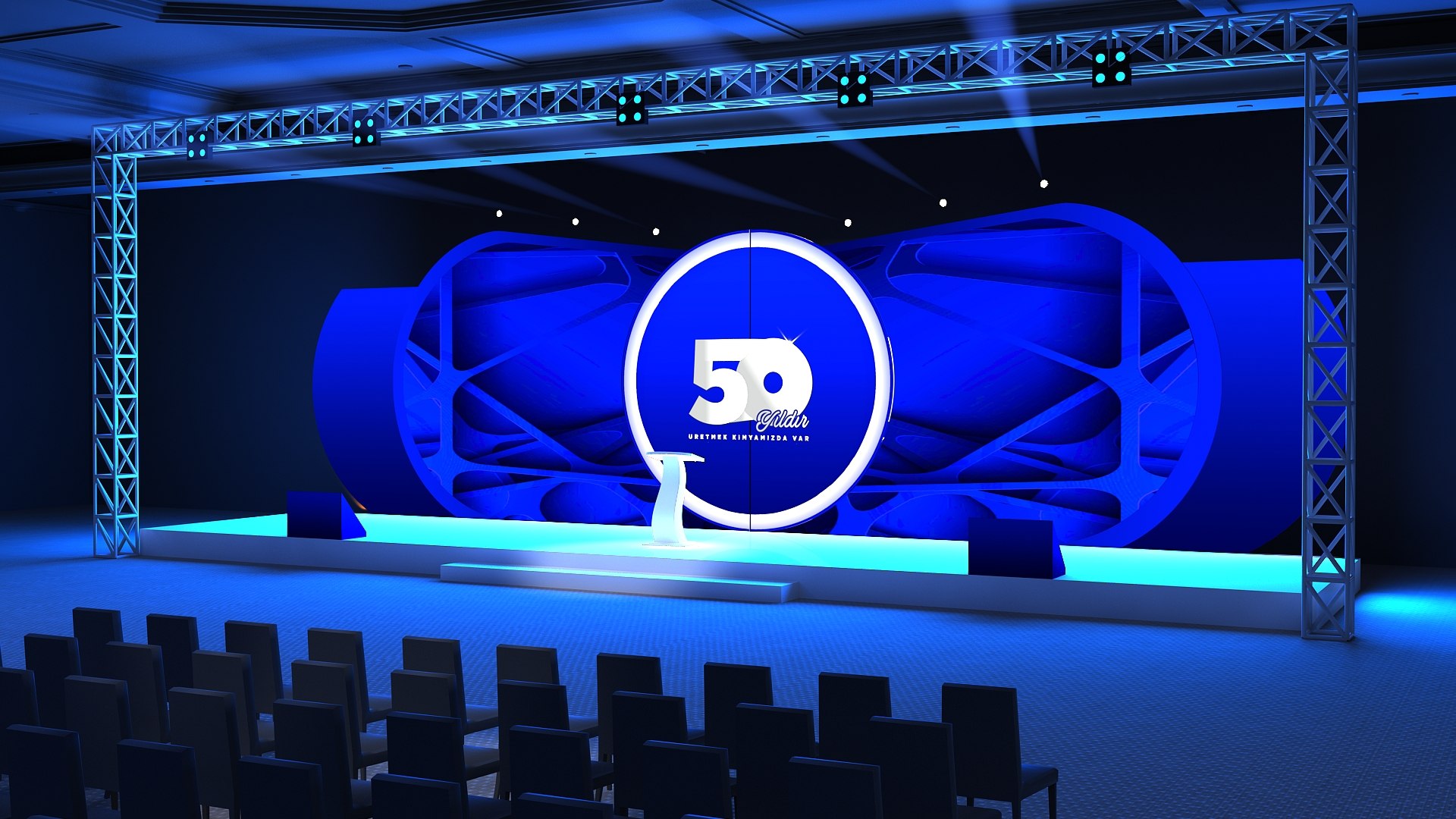 3D Stage Model - TurboSquid 1813193