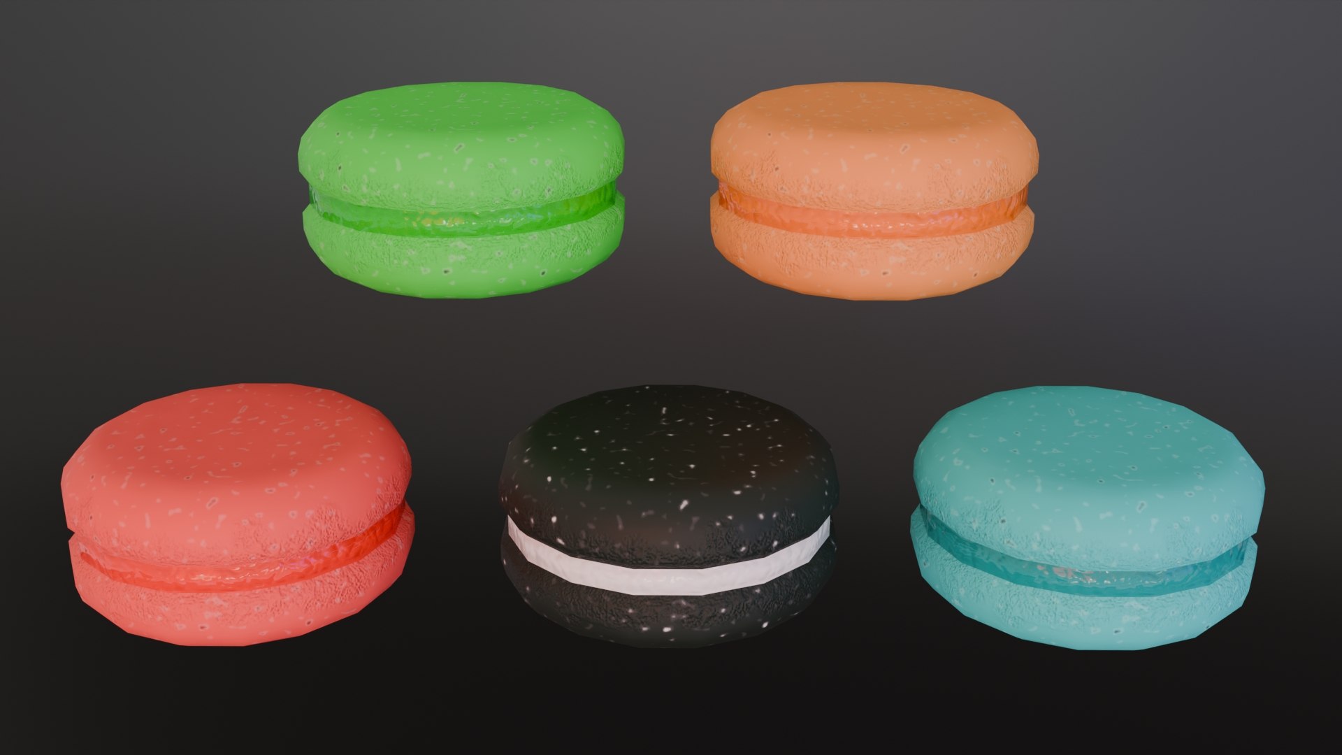 Low Poly Food Pack 3D Model - TurboSquid 2280460