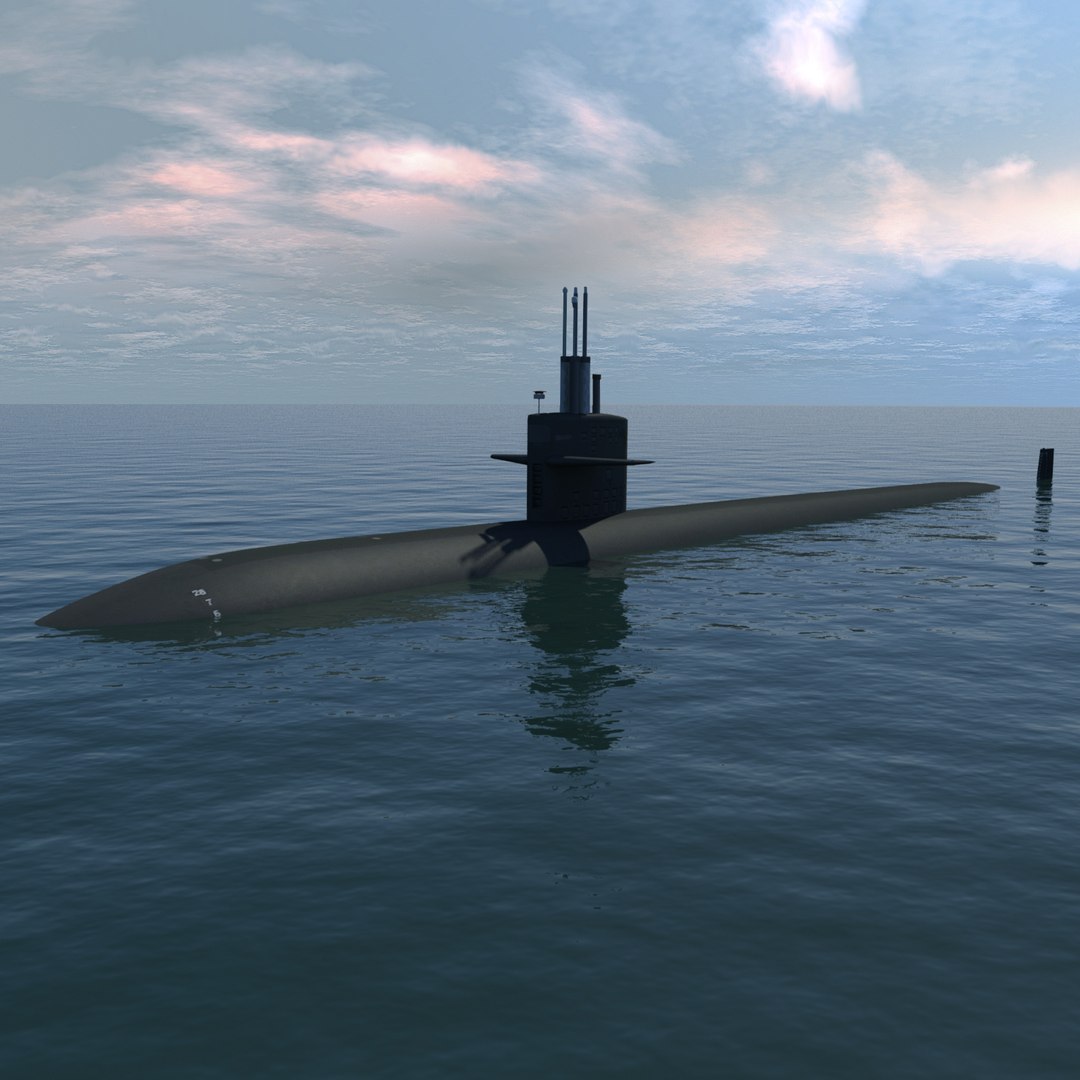 Uss Bremerton Class Submarine Max