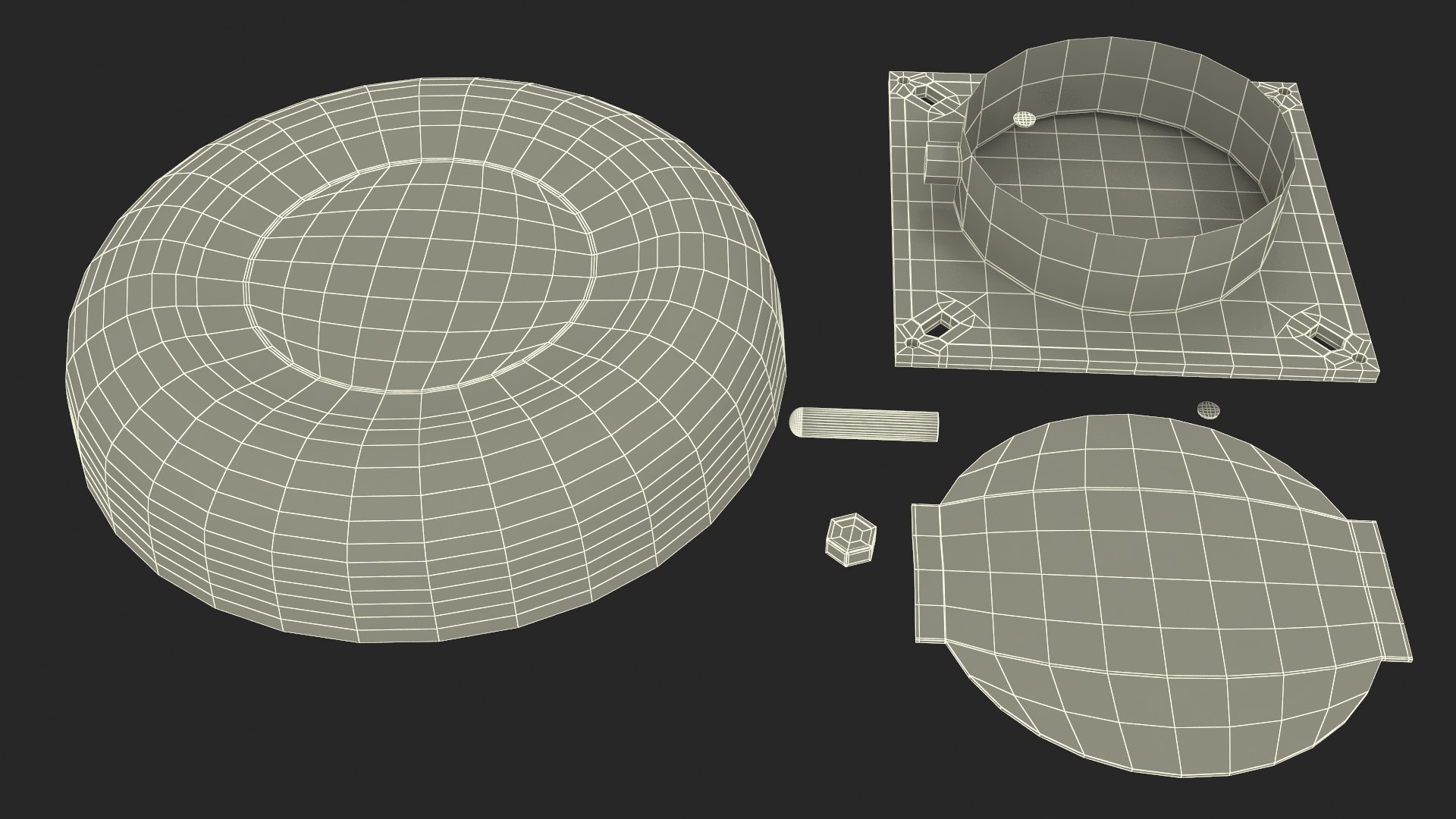 3D Fire Alarm Bell - TurboSquid 2115394
