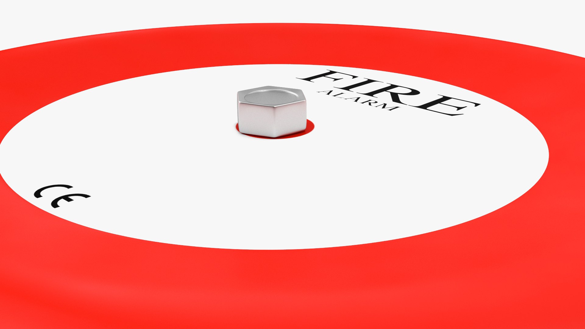 3D Fire Alarm Bell - TurboSquid 2115394