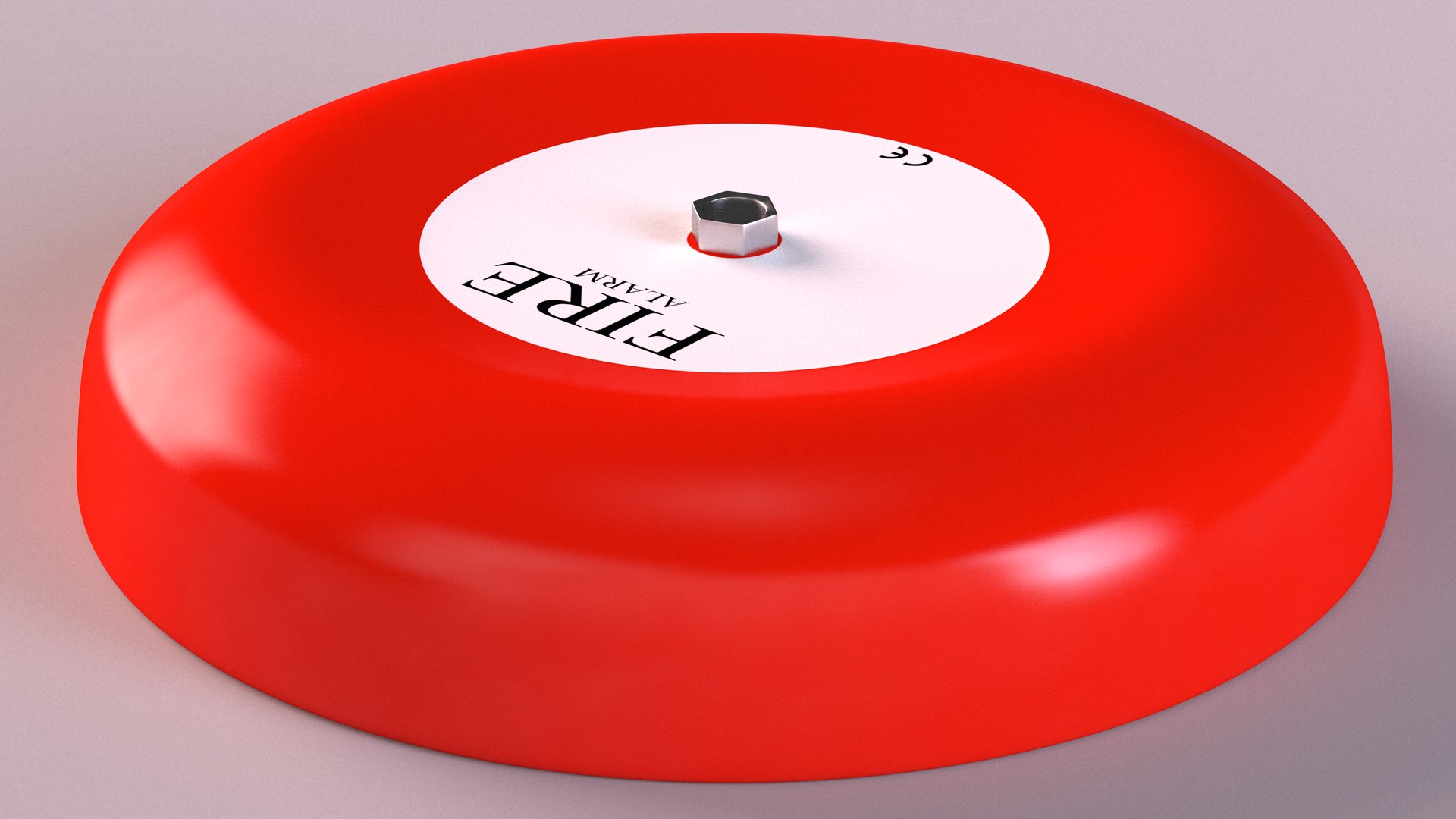 3D Fire Alarm Bell - TurboSquid 2115394
