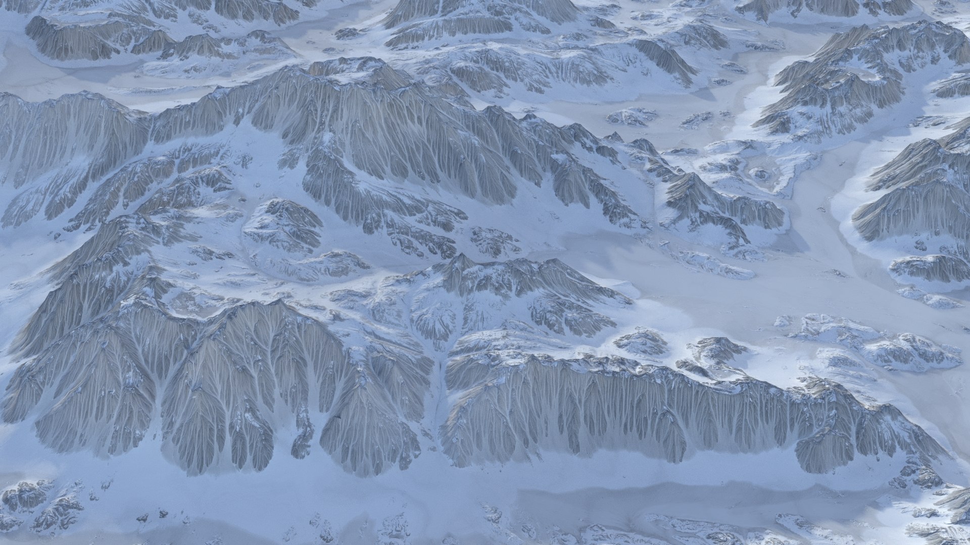 3D Snow Land 04 Model - TurboSquid 1988881