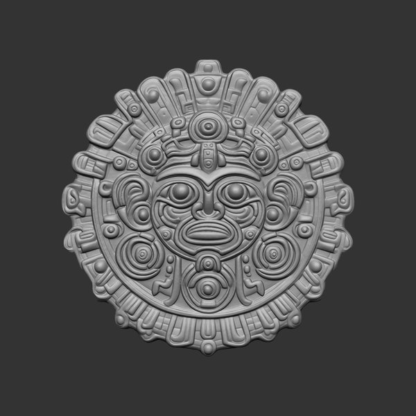 Mayan Calendar 3D Models for Download | TurboSquid