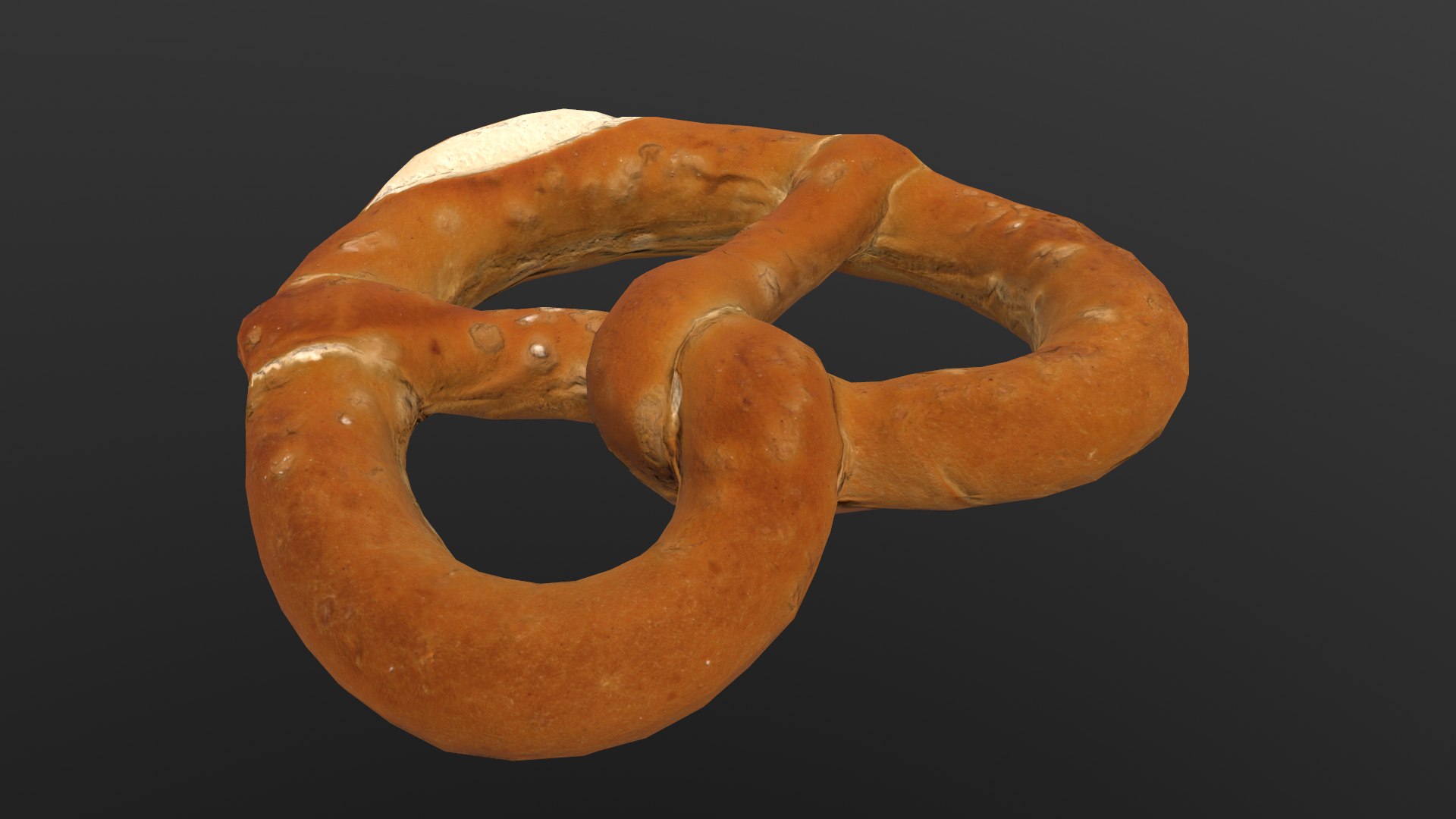 Pretzel AR VR PBR Lowpoly With Game Ready 3d Model 3D - TurboSquid 2090837