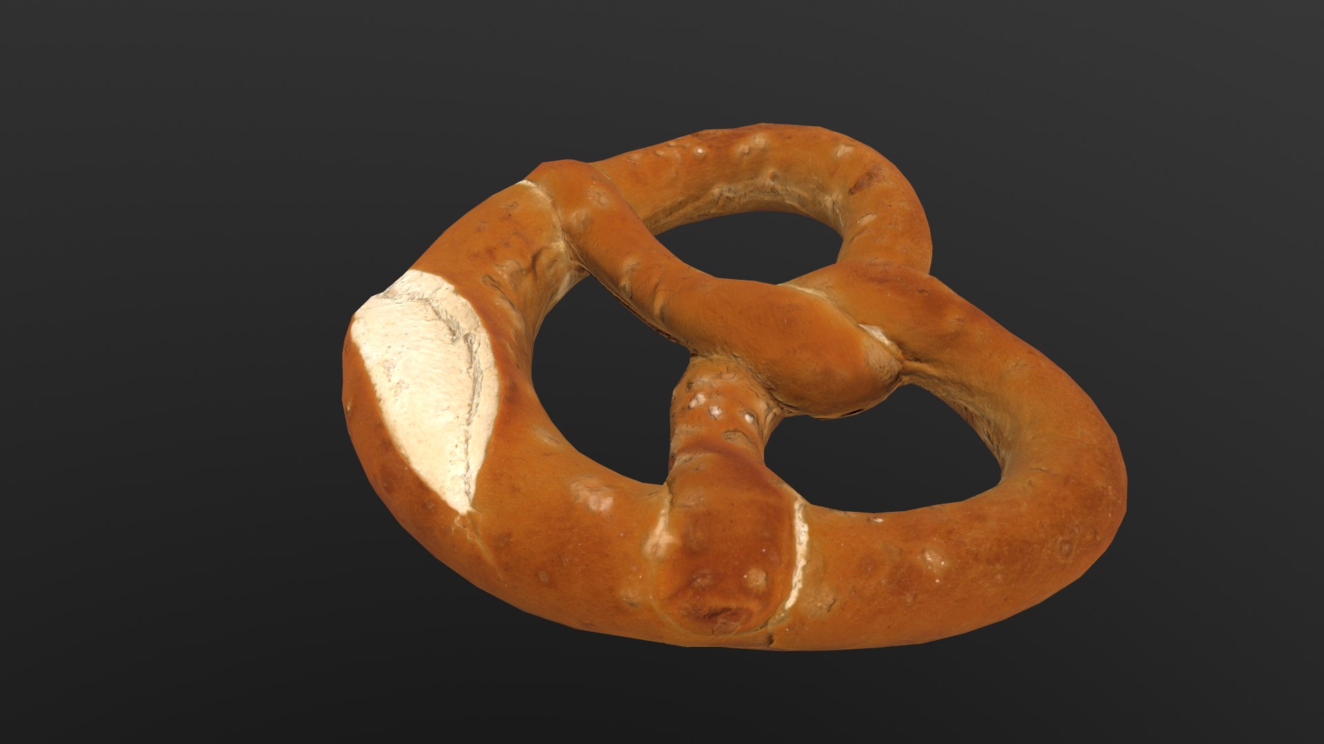 Pretzel AR VR PBR Lowpoly With Game Ready 3d Model 3D - TurboSquid 2090837