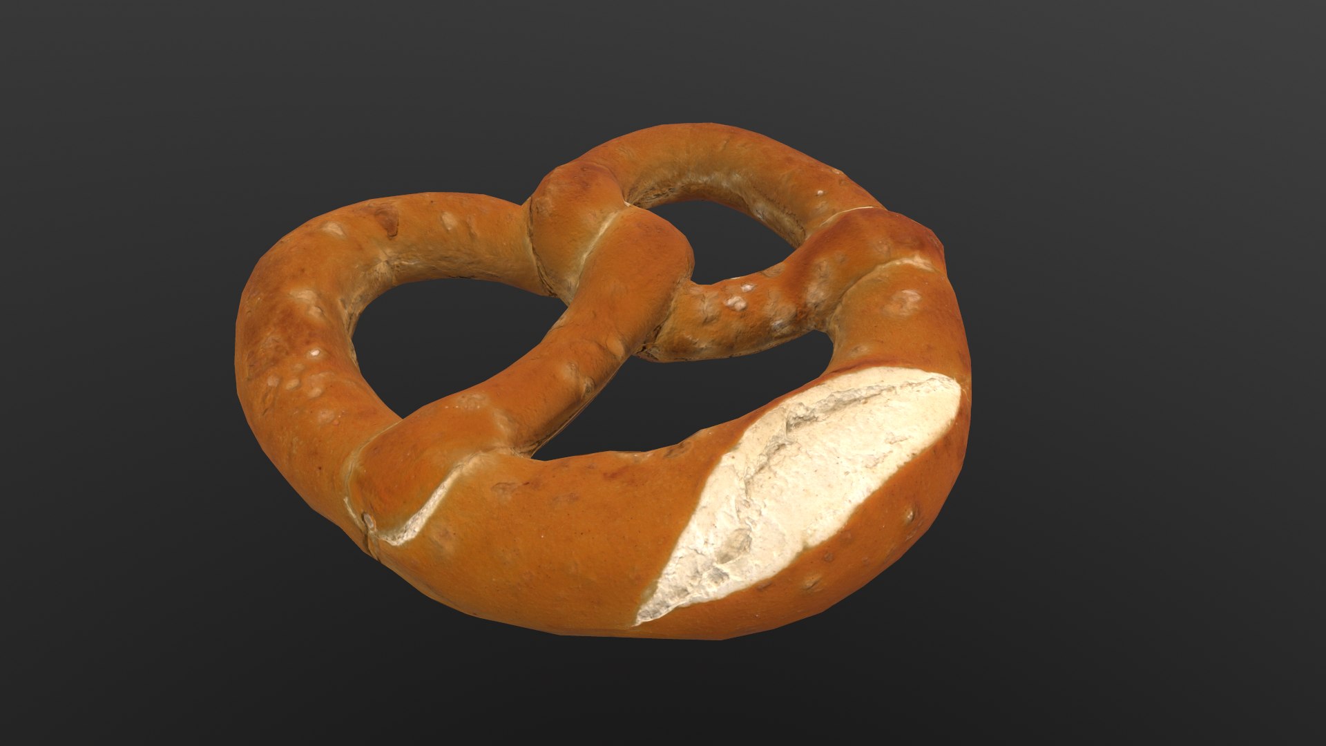 Pretzel AR VR PBR Lowpoly With Game Ready 3d Model 3D - TurboSquid 2090837