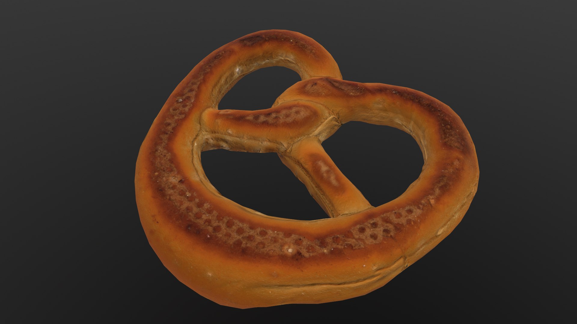 Pretzel AR VR PBR Lowpoly With Game Ready 3d Model 3D - TurboSquid 2090837