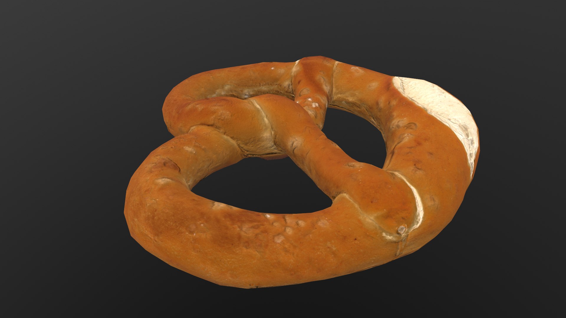 Pretzel AR VR PBR Lowpoly With Game Ready 3d Model 3D - TurboSquid 2090837