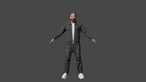 3D Drake Models - Browse & Download Formats - TurboSquid