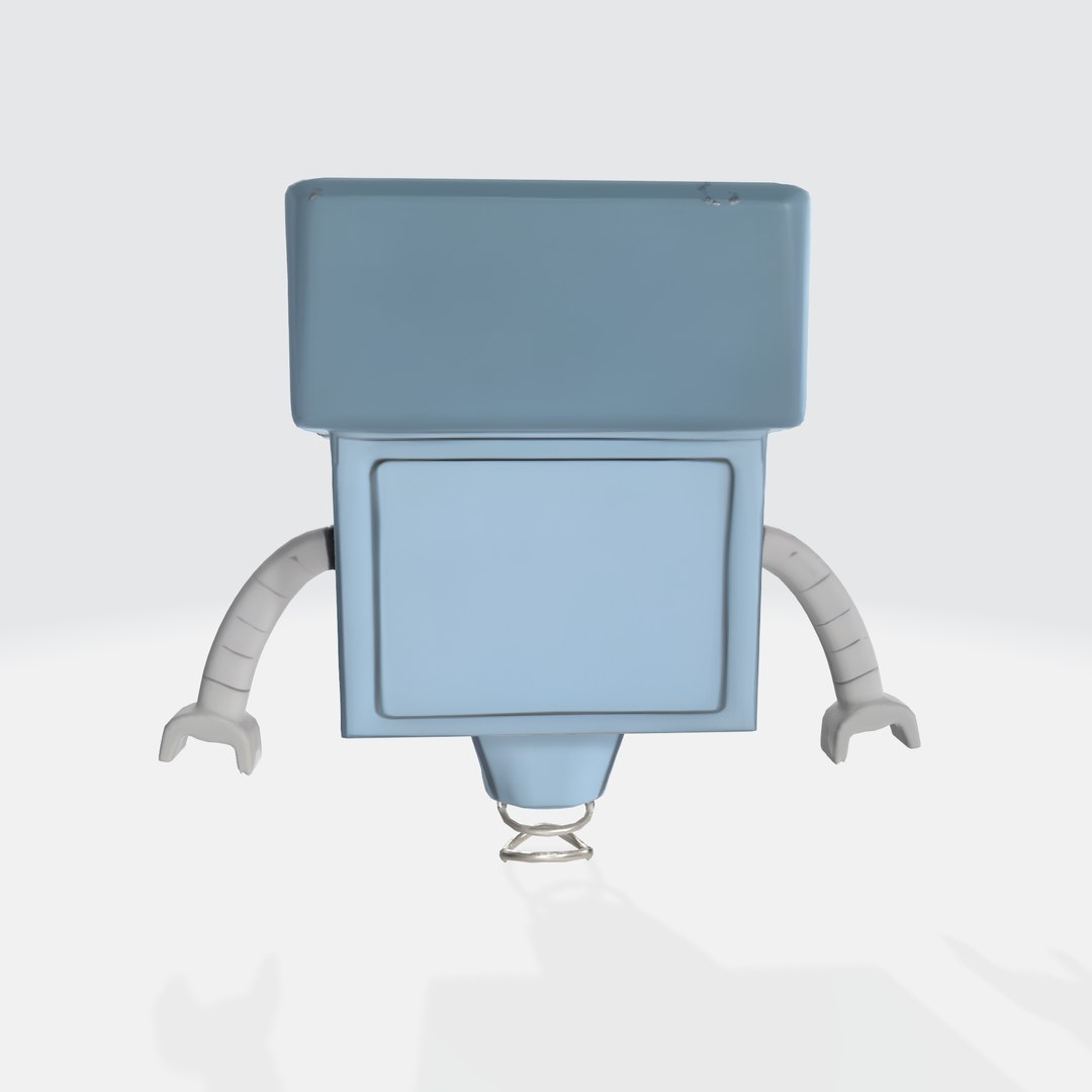 3D Cute And Quirky Robot Model - TurboSquid 2274728