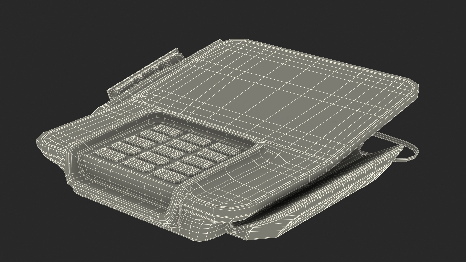 Verifone M400 Card Terminal 3D Model - TurboSquid 2054922