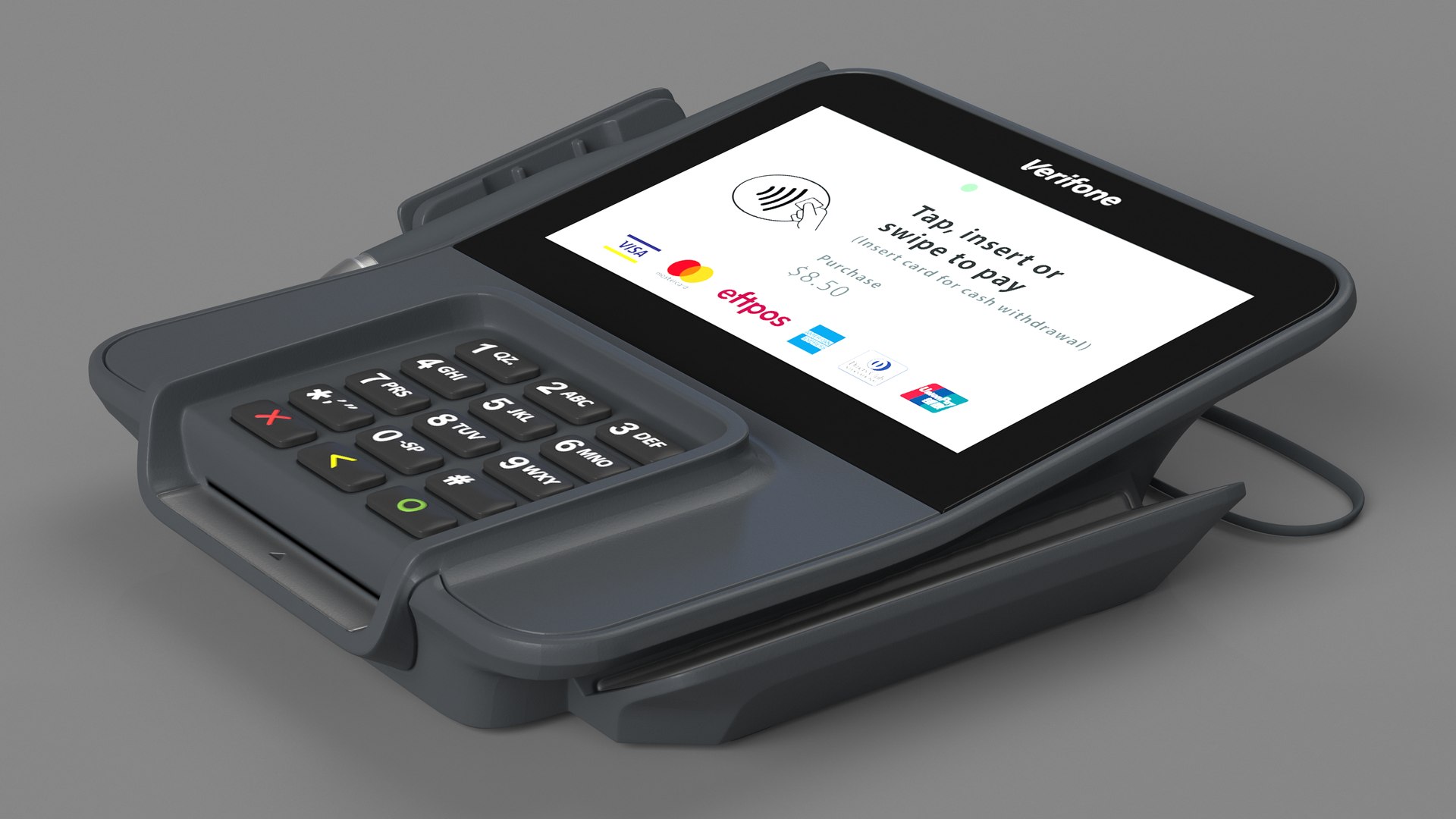 Verifone M400 Card Terminal 3D Model - TurboSquid 2054922