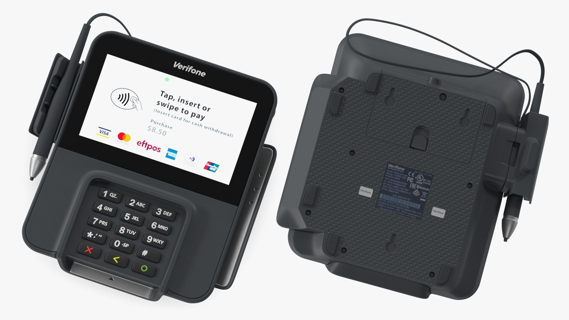 Verifone M400 Card Terminal 3D Model - TurboSquid 2054922