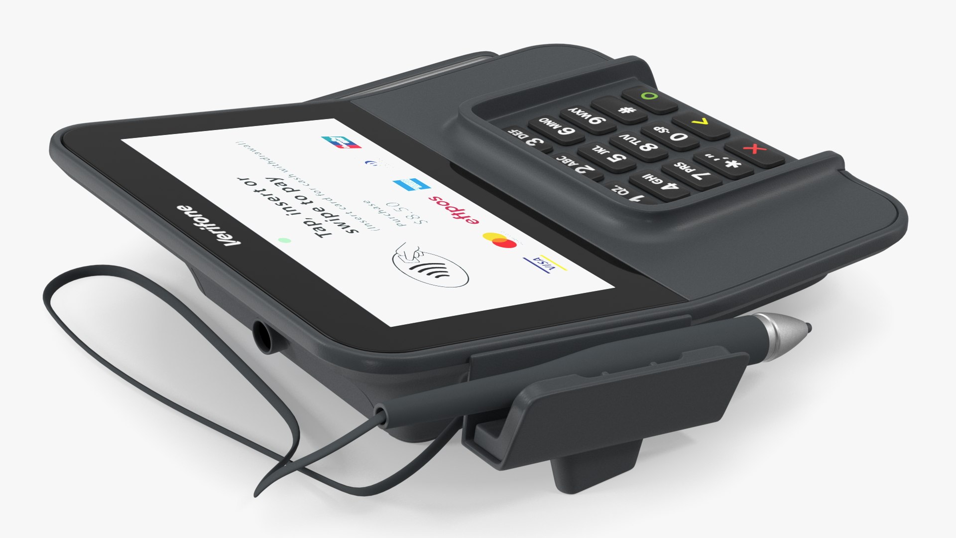 Verifone M400 Card Terminal 3D Model - TurboSquid 2054922