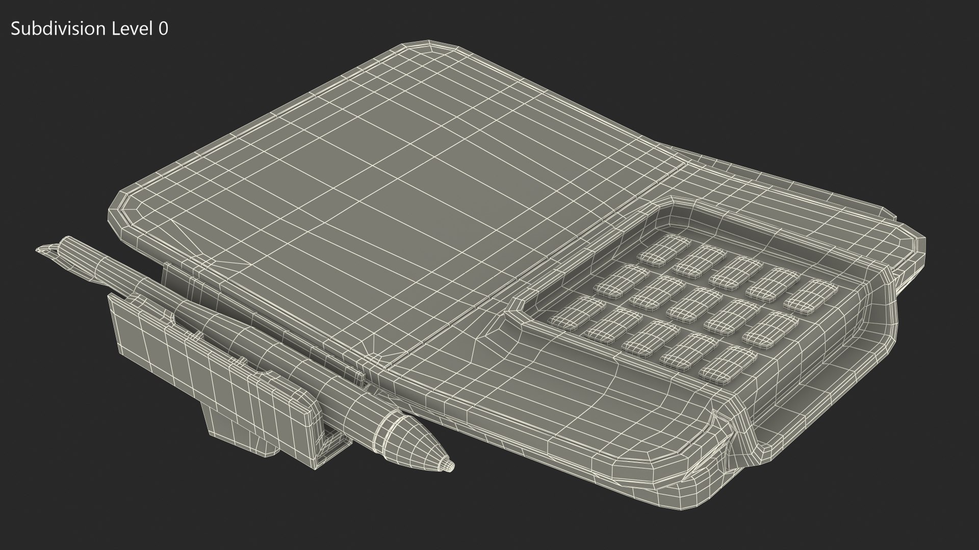 Verifone M400 Card Terminal 3D Model - TurboSquid 2054922