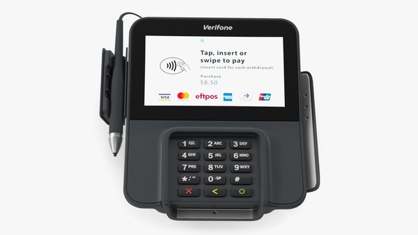 modelo 3d Terminal de tarjeta Verifone M400 - TurboSquid 2054922