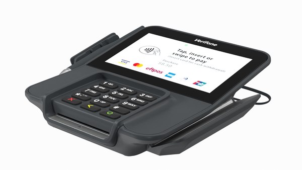 3D модель Карточный терминал Verifone M400 - TurboSquid 2054922