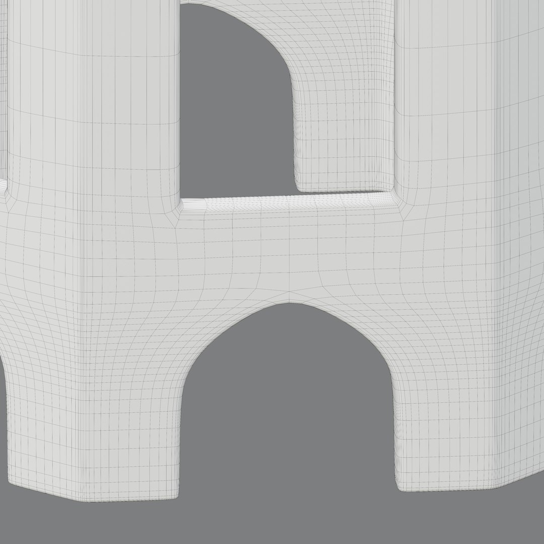 Free 3D Table Painted Wood Model - TurboSquid 1543477