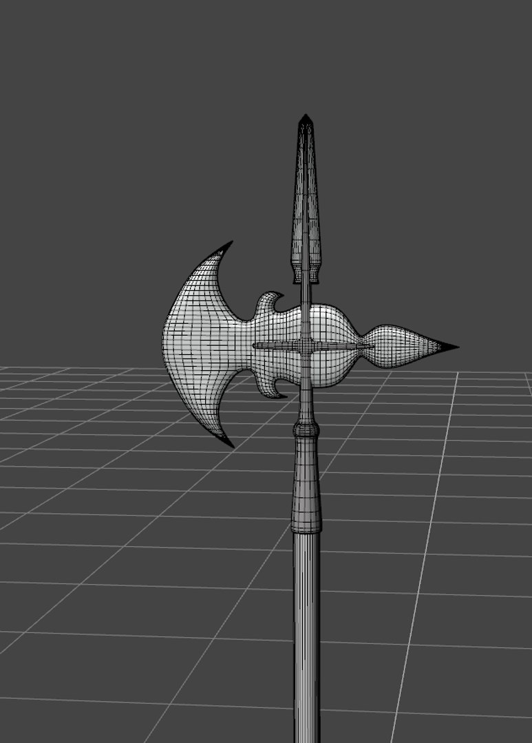3D Model Polearms - TurboSquid 1593380