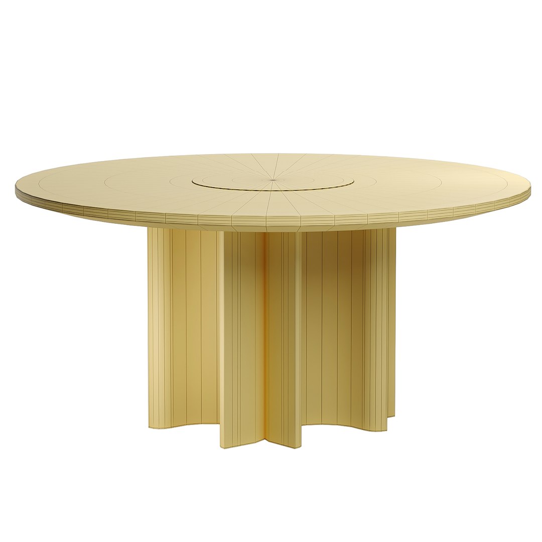 3D SILVA Table By Linteloo Model - TurboSquid 2413834
