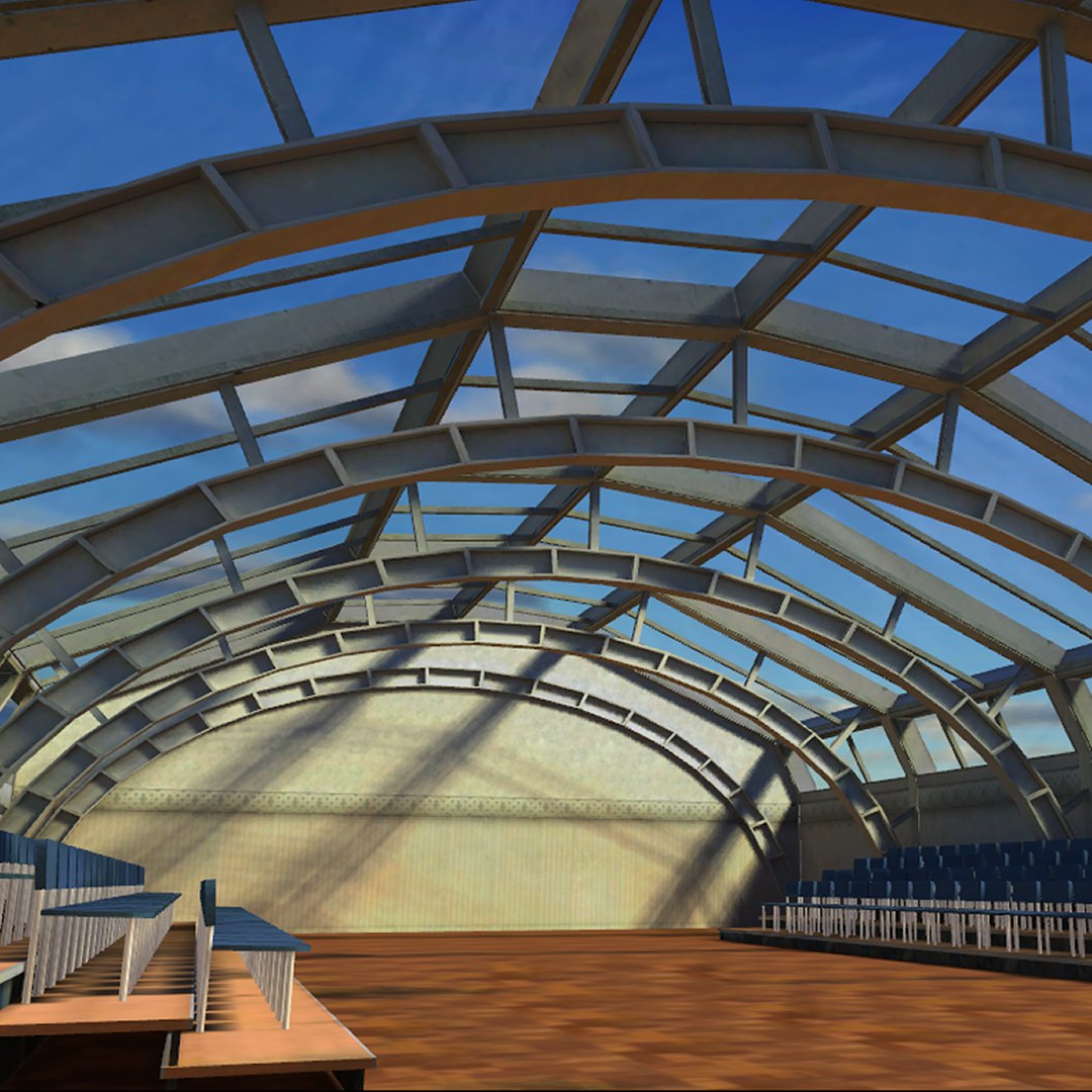 Gym Indoor 3D Model - TurboSquid 1626714