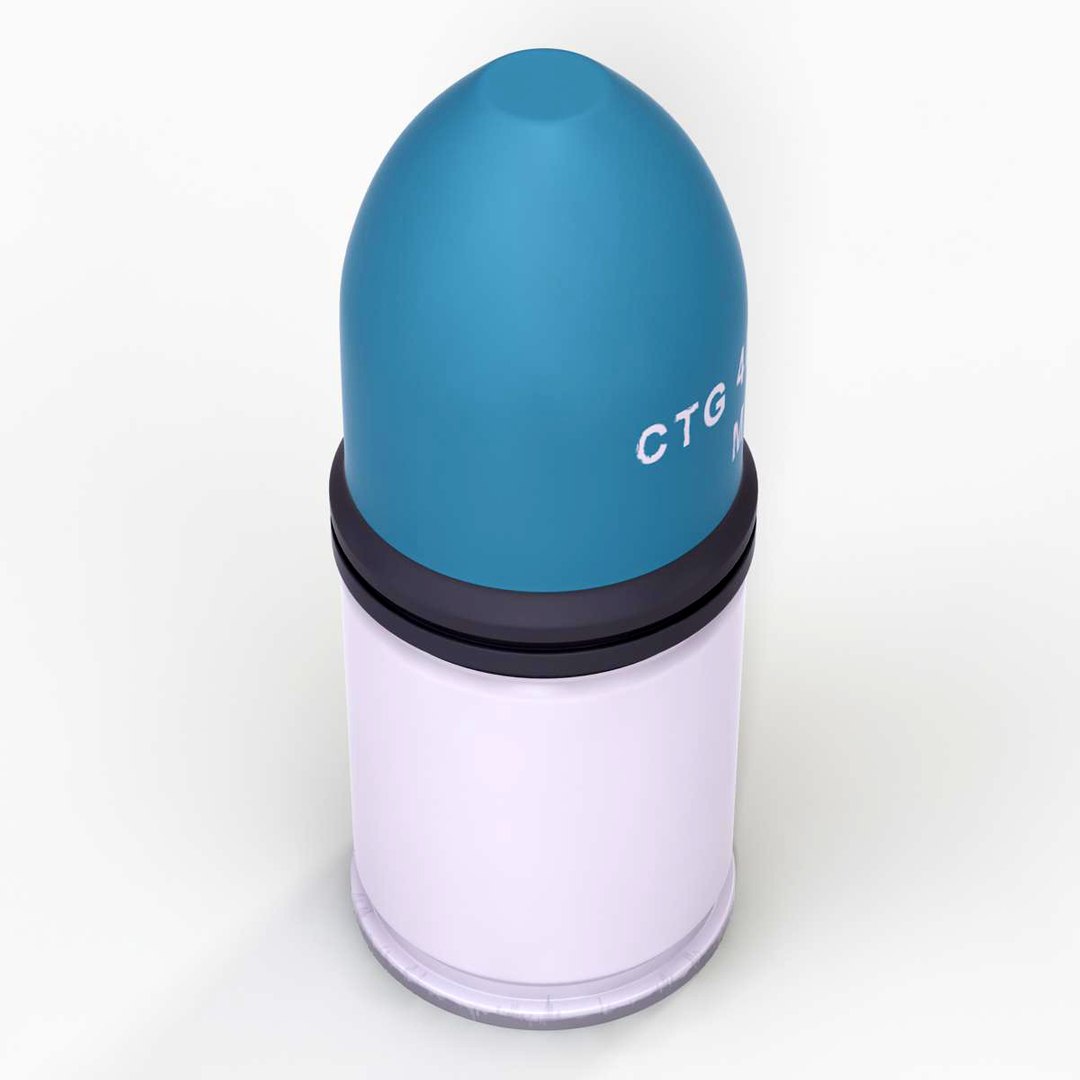 3d M781 Grenade Model