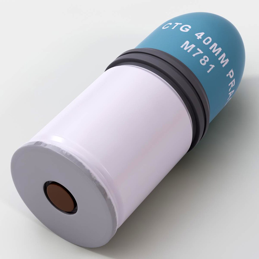 3d M781 Grenade Model
