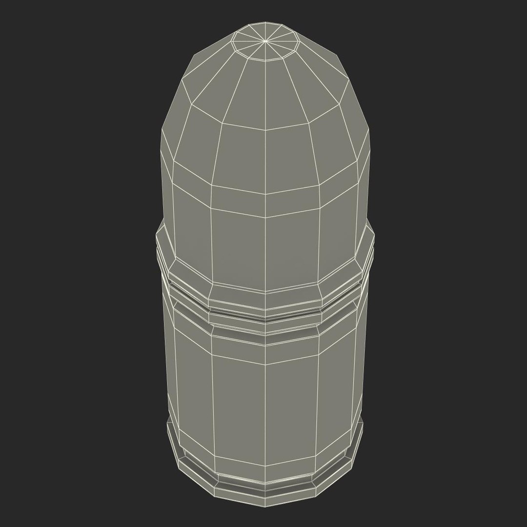 3d M781 Grenade Model