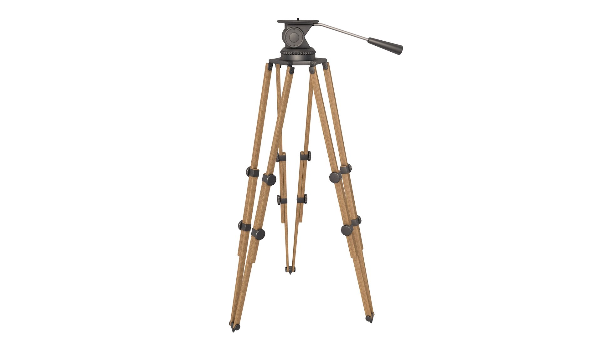 3D Vintage Camera Tripod Model - TurboSquid 1972205