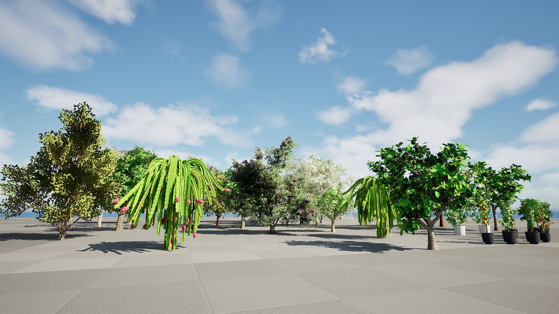 3D Game-Ready Fruit Tree Asset Pack Model - TurboSquid 2331465