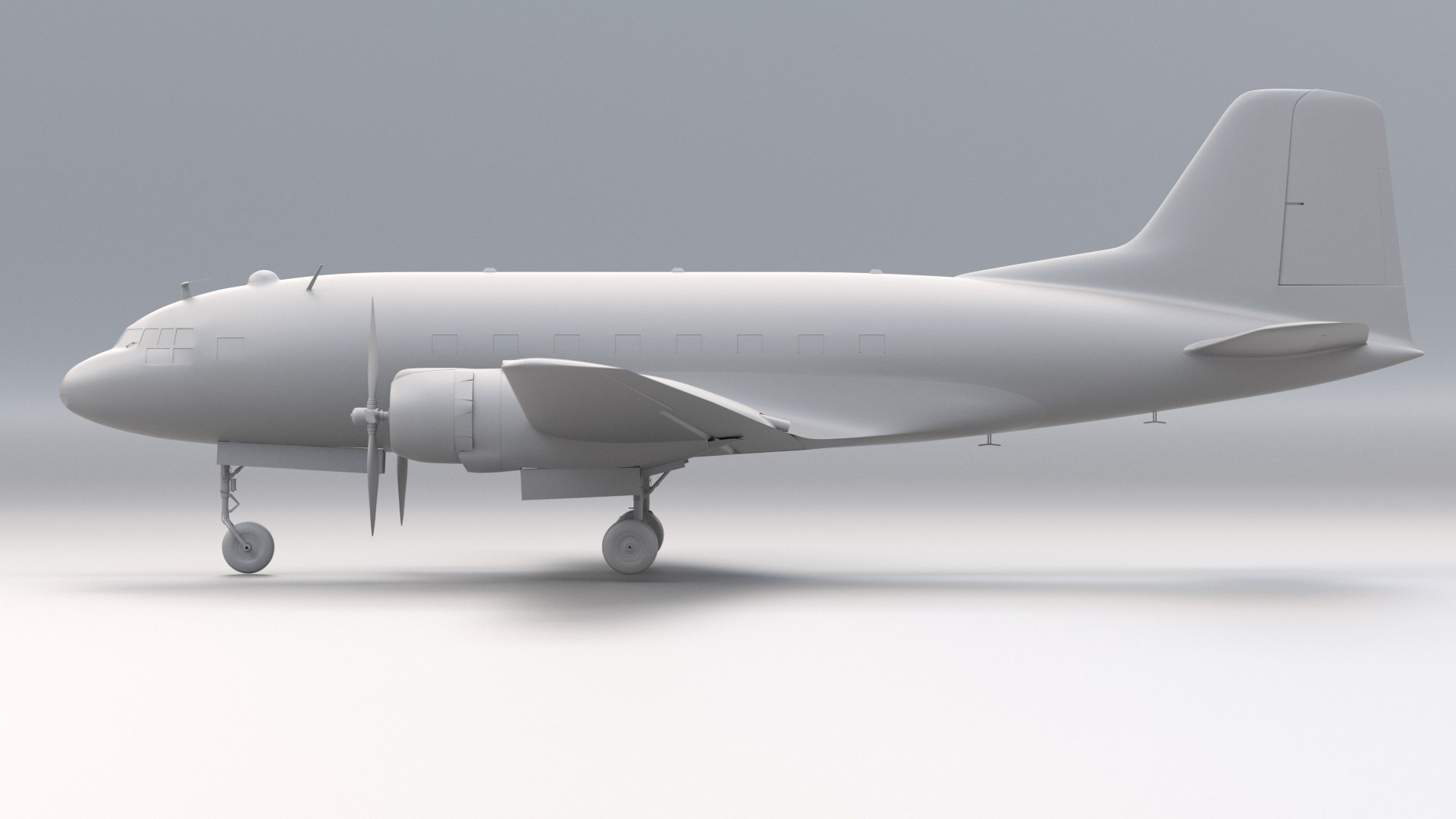 3D Il-14 - TurboSquid 1865237