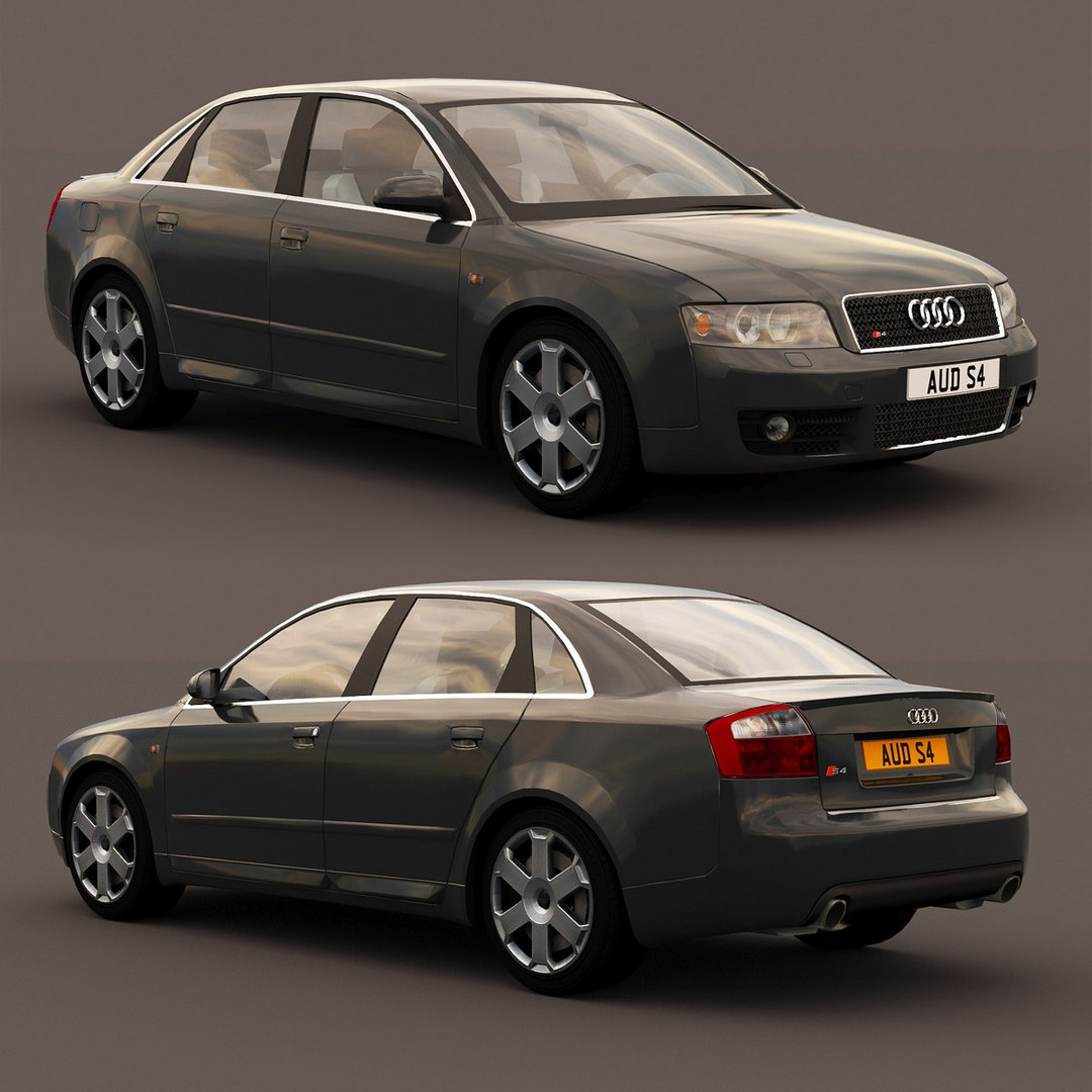 3D Audi S4 2004 Model - TurboSquid 1927390