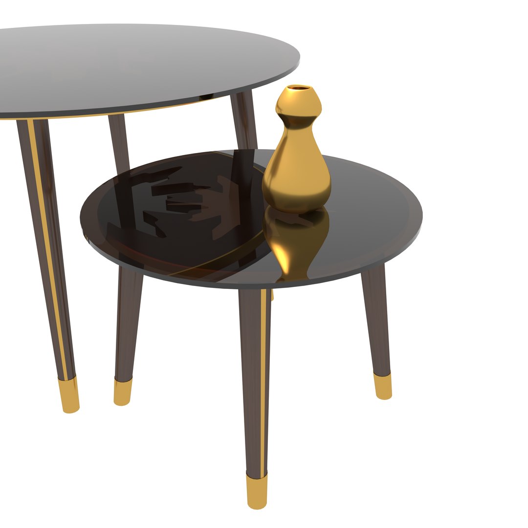 3D dinning tea table model - TurboSquid 2018849