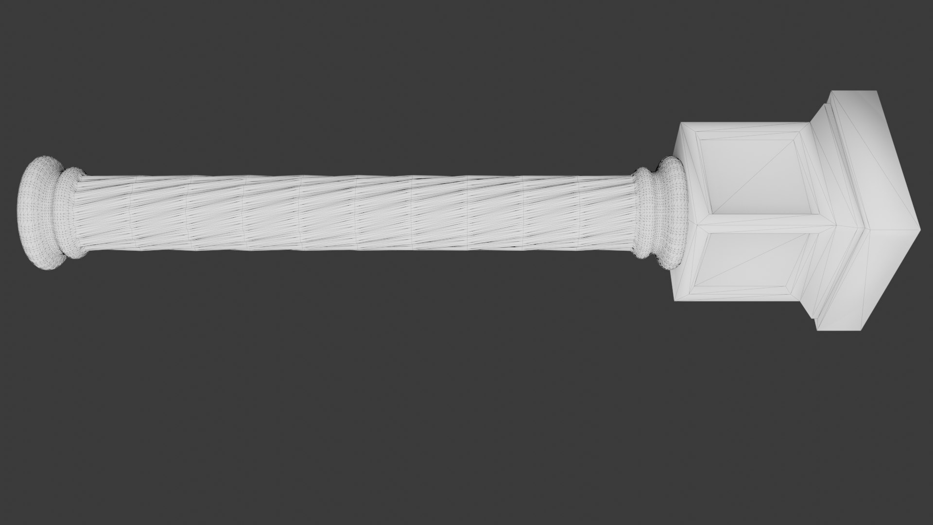 Old Columns With Moss 3D Model - TurboSquid 2309830