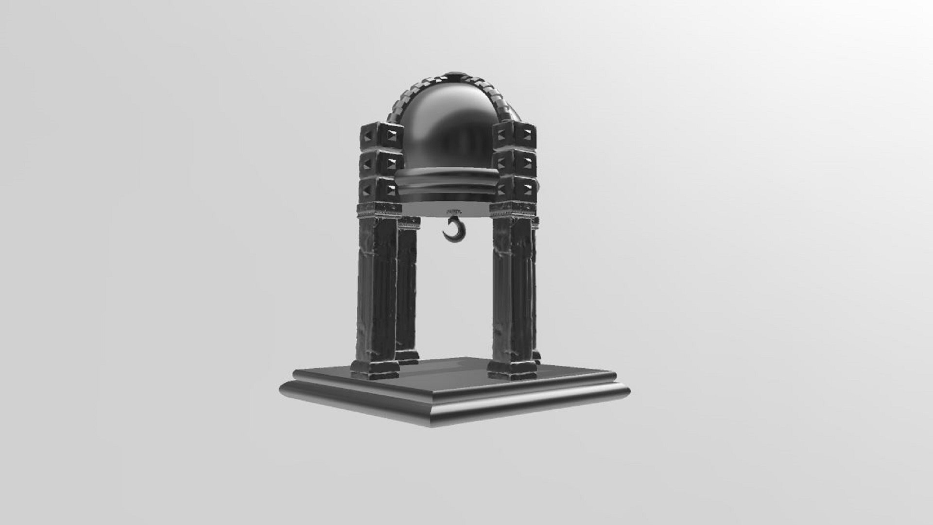 3D Pocket Watch Stand - TurboSquid 2140041