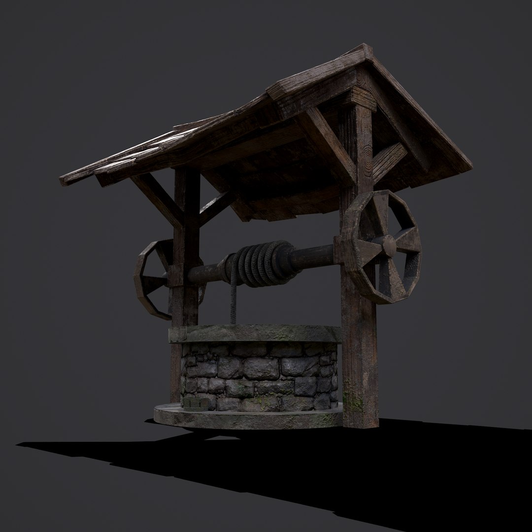 3D Medieval Water Well - TurboSquid 1743151