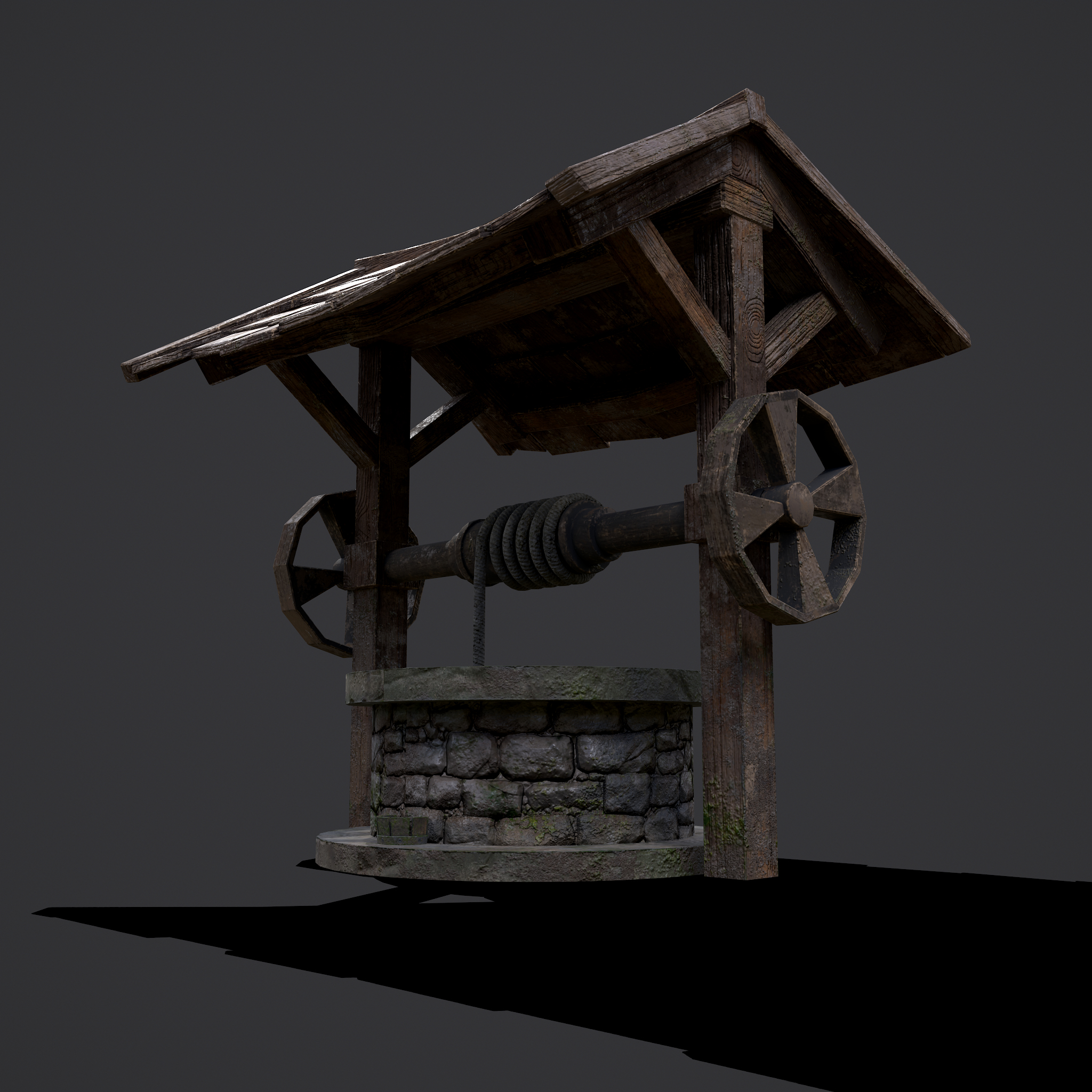 3D Medieval Water Well - TurboSquid 1743151