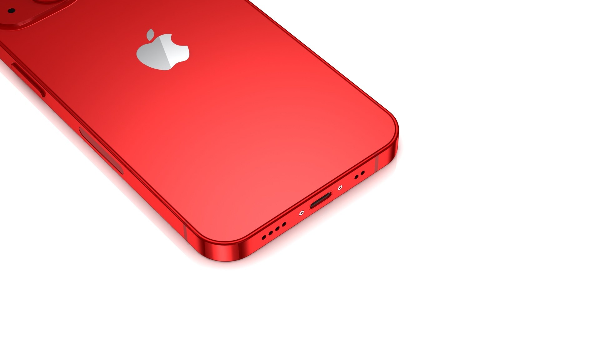 3D Apple iPhone 13 mini RED - TurboSquid 1846727