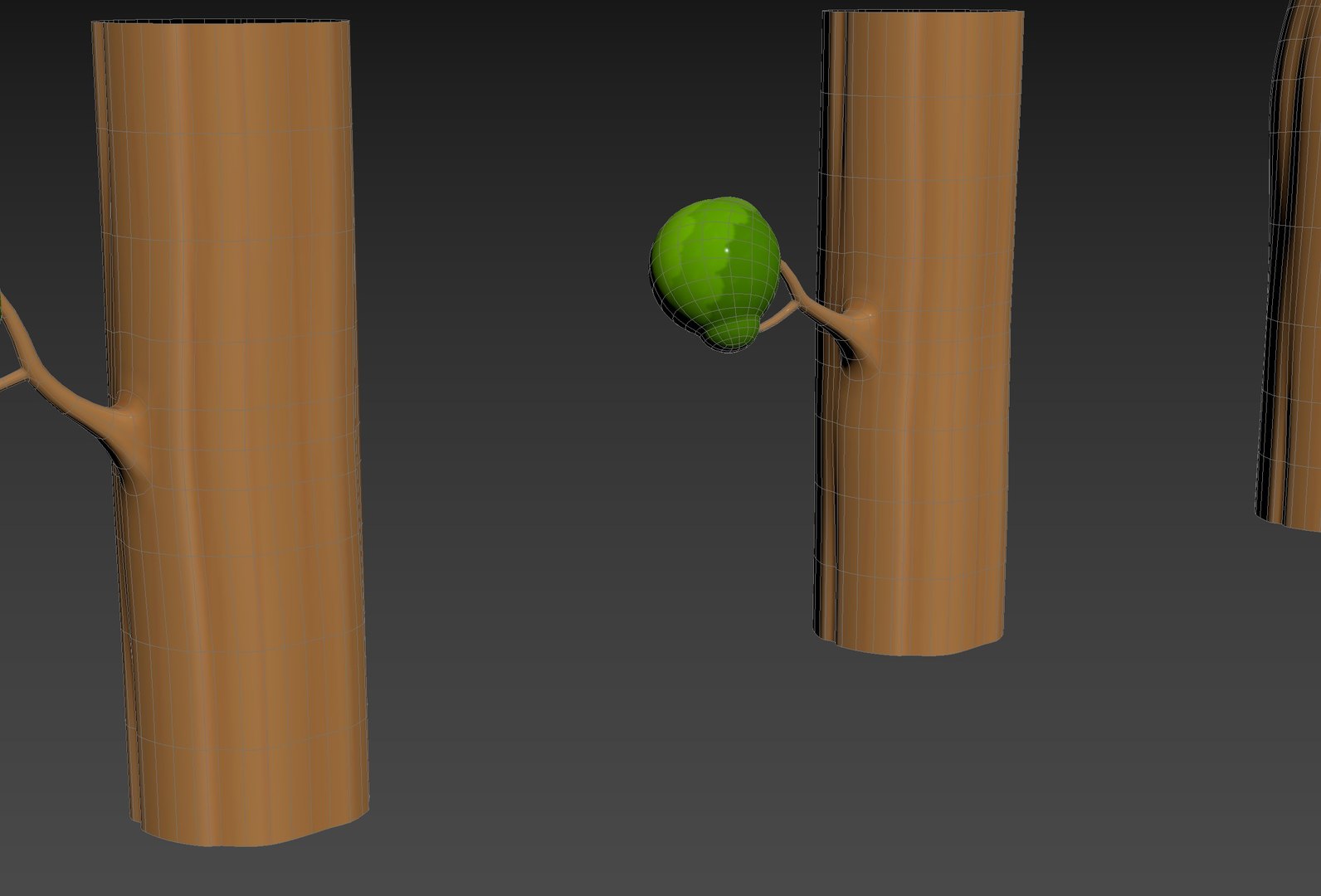 3D Prop302 Modular Tree Model - TurboSquid 2246178