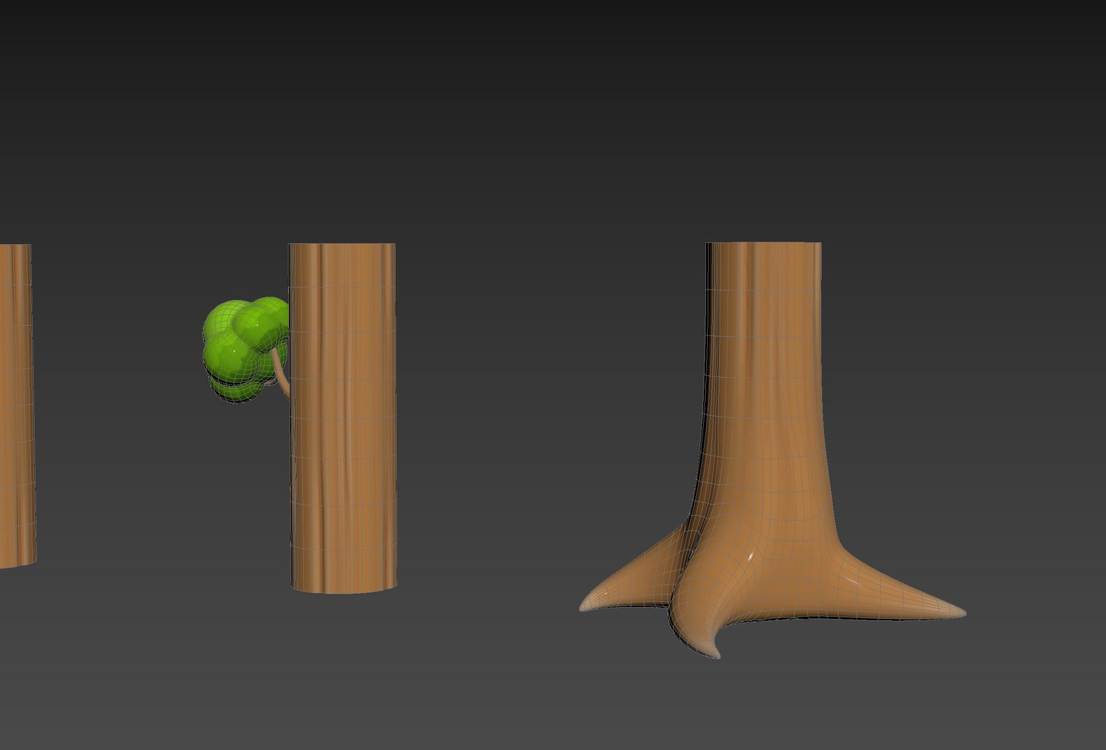 3D Prop302 Modular Tree Model - TurboSquid 2246178