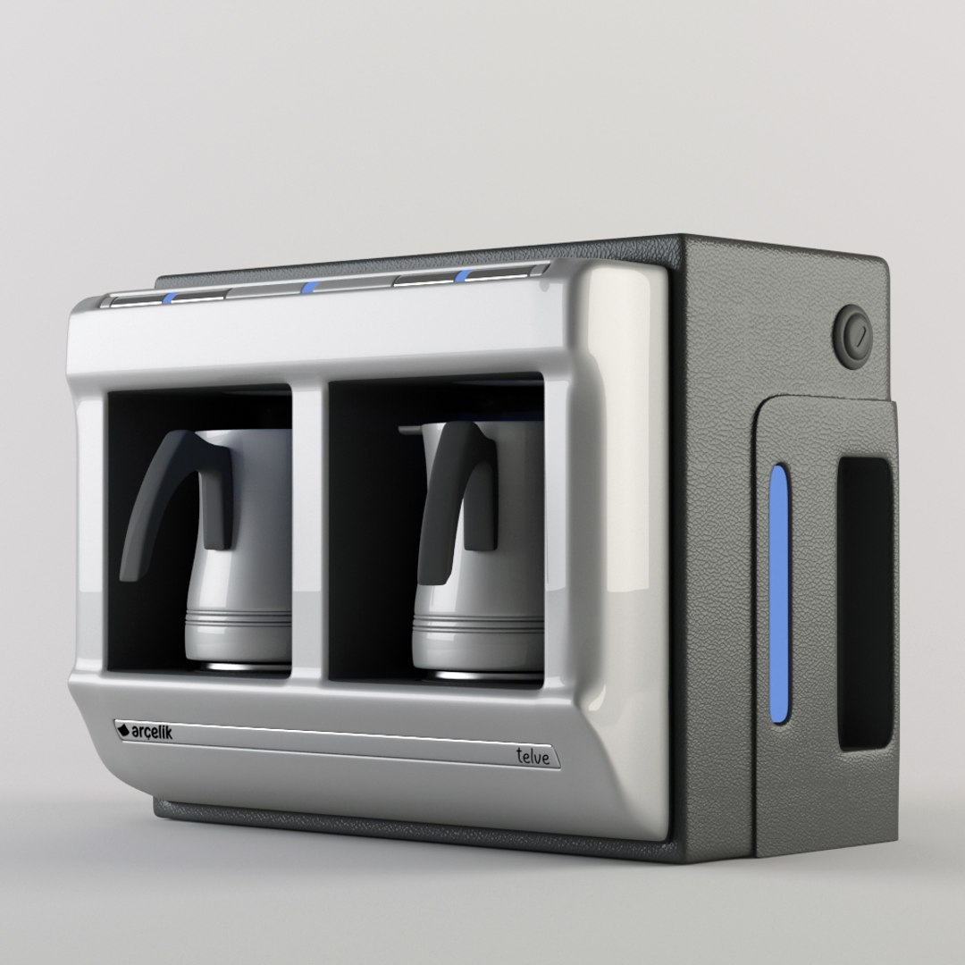 3d Model Arçelik - Telve Turkish
