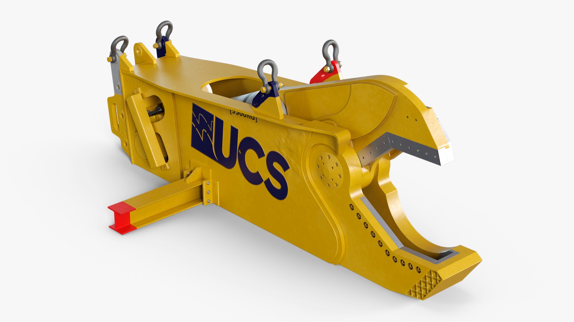 Offshore Pipe Shear Cutter 3D Model - TurboSquid 2328197