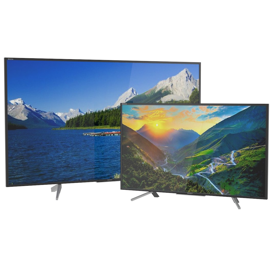 3D Tv Sony 75 Inch Model - TurboSquid 1431428